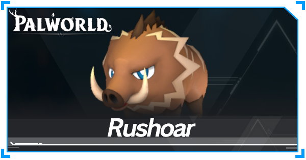 Rushoar Location, How to Breed, and Drops | Palworld｜Game8