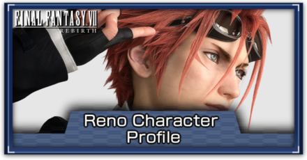 Reno Voice Actor and Character Profile | FF7 Rebirth｜Game8