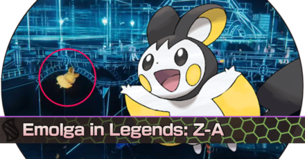Emolga Location, Evolution, and Stats | Pokemon Legends: Z-A｜Game8