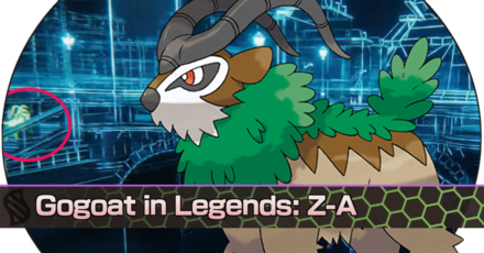 Gogoat Location, Evolution, and Stats | Pokemon Legends: Z-A｜Game8
