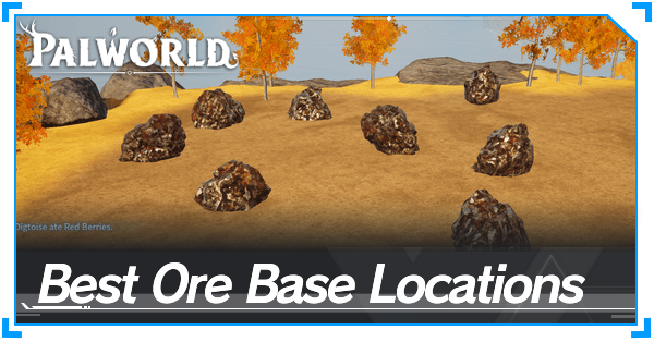 Best Ore Base Locations Palworld Game8 Best Ore Base Locations Palworld Game8