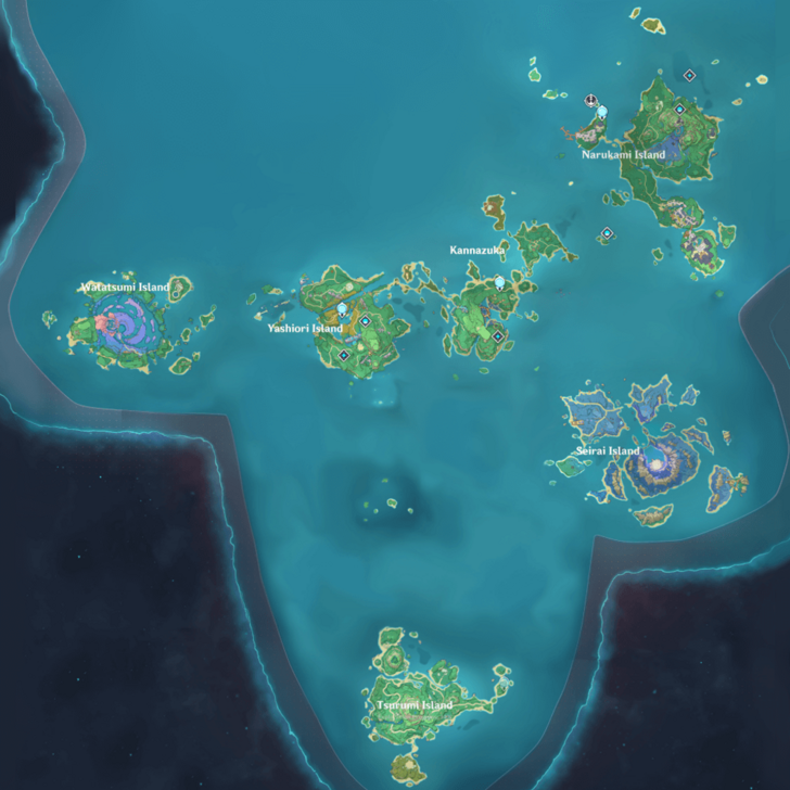 Genshin Impact Interactive Map Genshinimpact UPDATE: HoYoLAB Teyvat