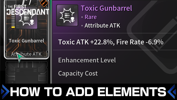 How to Add Elements | The First Descendant｜Game8