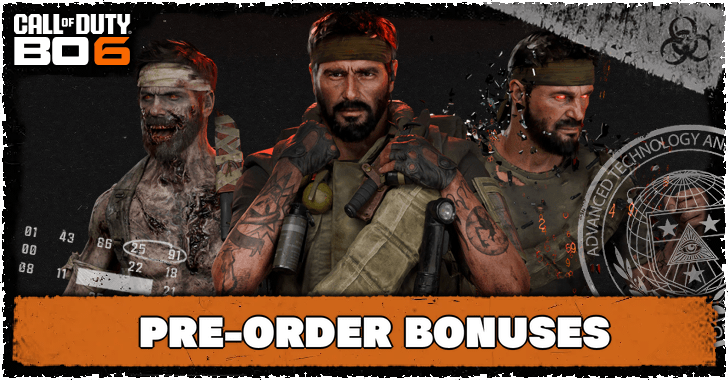 Pre-Order Bonus Guide: All Pre-Order Bonuses | Call of Duty Black Ops 6 ...