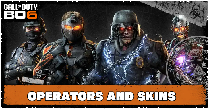 Operator List and Operator Skins | Call of Duty Black Ops 6 (BO6)｜Game8