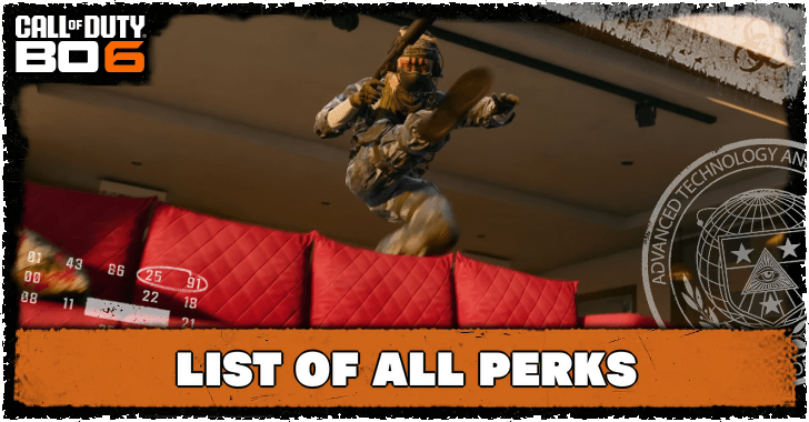 List of All Perks | Call of Duty Black Ops 6 (BO6)｜Game8