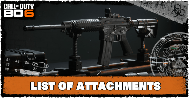 List of All Attachments | Call of Duty Black Ops 6 (BO6)｜Game8