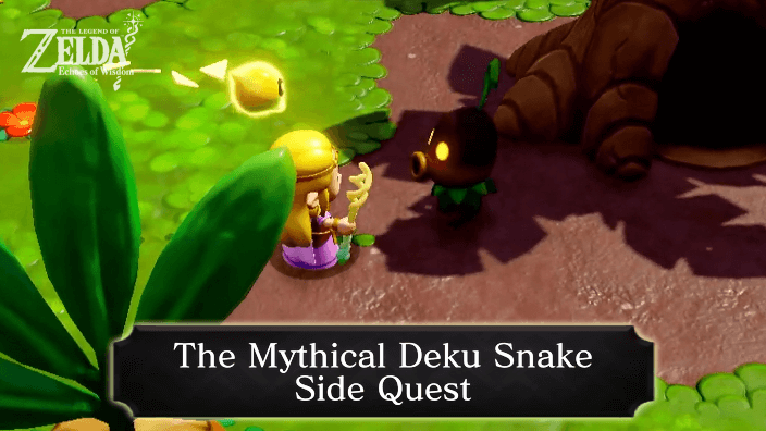 The Mythical Deku Snake Quest Walkthrough | Zelda: Echoes of Wisdom ...