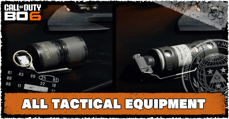 List of all Tactical Equipment | Call of Duty Black Ops 6 (BO6)｜Game8