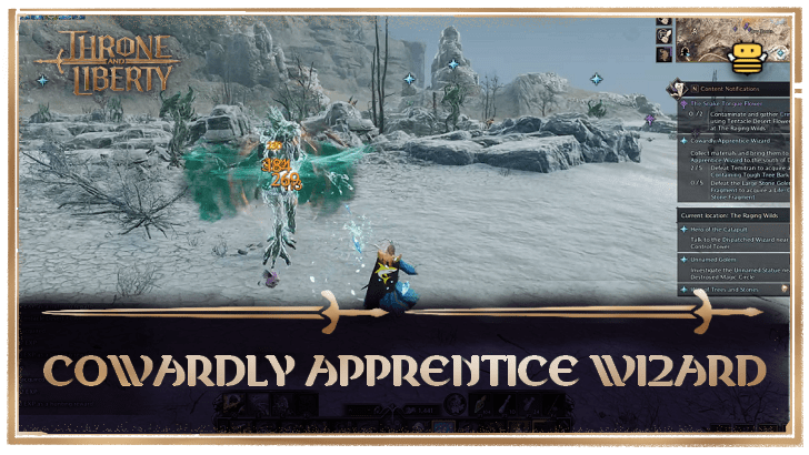Cowardly Apprentice Wizard Walkthrough and Rewards | Throne and Liberty ...