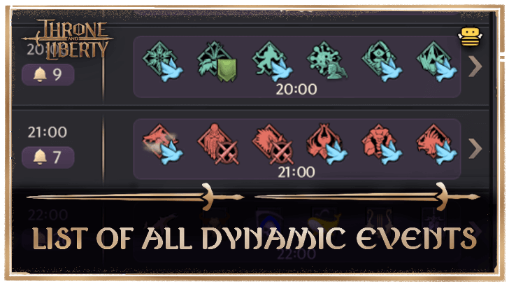 List of All Dynamic Events | Throne and Liberty (TL)｜Game8