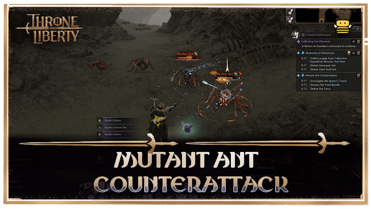 Mutant Ant Counterattack Walkthrough and Rewards | Throne and Liberty ...