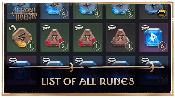 Throne and Liberty Runes Guide｜Game8