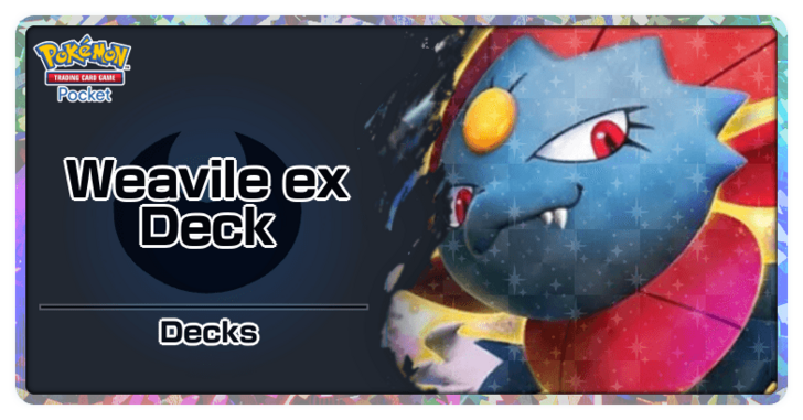 Best Weavile ex Decks and Card List | Pokemon TCG Pocket (PTCGP)｜Game8