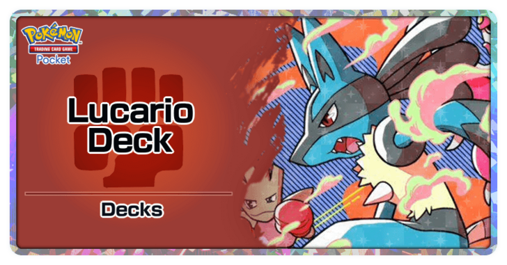 Lucario Deck Strategy Guide and Card List | Pokemon TCG Pocket (PTCGP)｜Game8