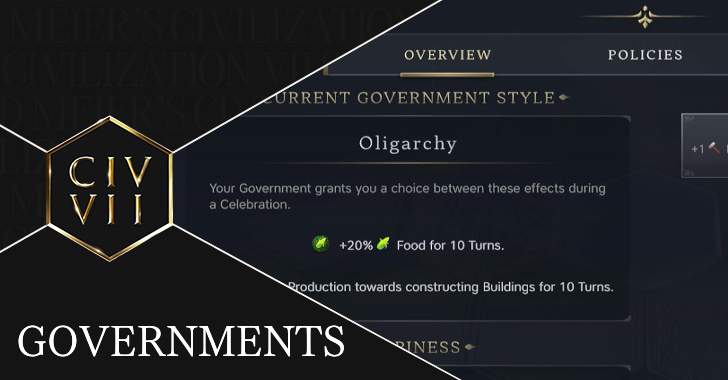 Civ 7 List of All Governments | Civilization VII｜Game8
