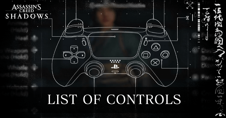 List of Controls | Assassin's Creed Shadows (AC Shadows)｜Game8