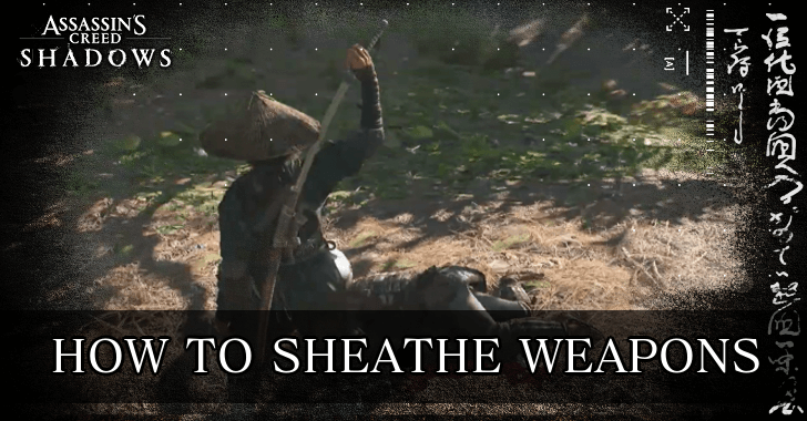 How to Sheathe Weapons | Assassin's Creed Shadows (AC Shadows)｜Game8