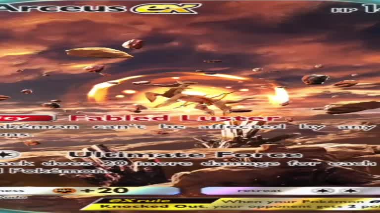 Cárta Arceus Ex Pokémon Pokémon TCG Pocket Surpasses 100 Million