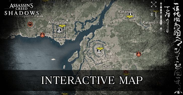 AC Shadows Interactive Map｜Game8