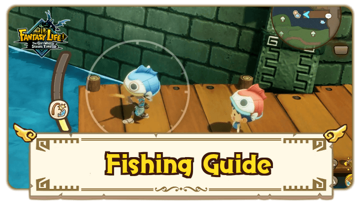Fishing Guide and All Fish Locations | FANTASY LIFE i: The Girl Who ...