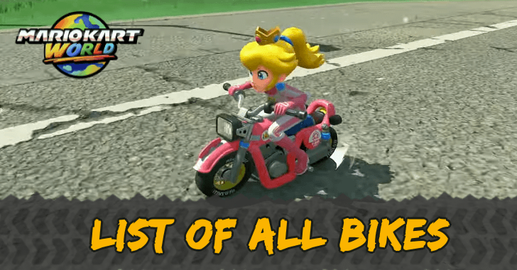 List of All Bikes | Mario Kart World｜Game8