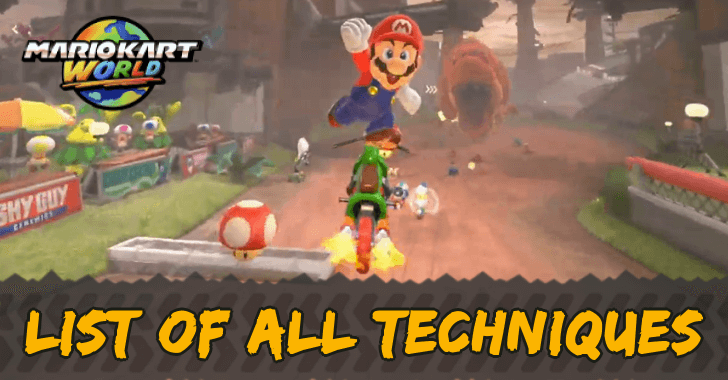 List of Techniques | Mario Kart World｜Game8