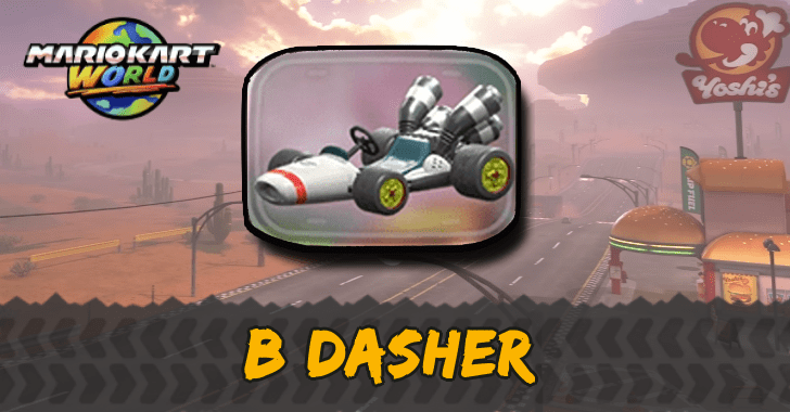B Dasher How to Unlock and Stats | Mario Kart World｜Game8