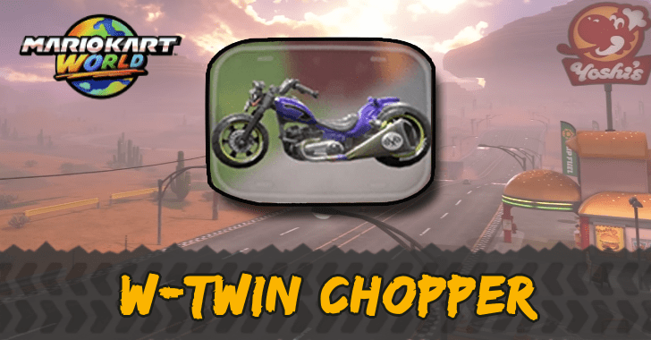 W-Twin Chopper How to Unlock and Stats | Mario Kart World｜Game8
