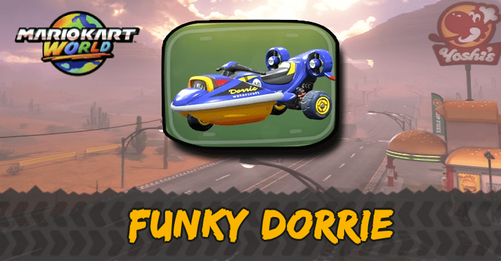 Funky Dorrie How to Unlock and Stats | Mario Kart World｜Game8