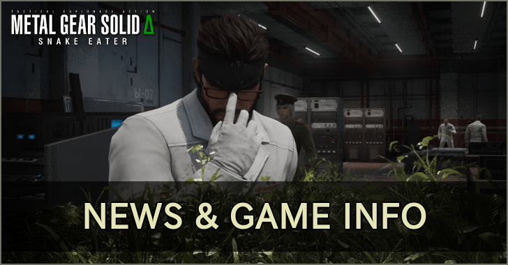 Latest News and Game Info | Metal Gear Solid Delta Snake Eater (MGS3 ...
