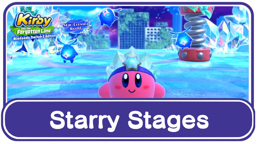 All DLC Starry Stages | Kirby and the Forgotten Land｜Game8