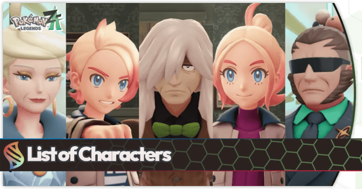 List of Characters | Pokemon Legends: Z-A｜Game8