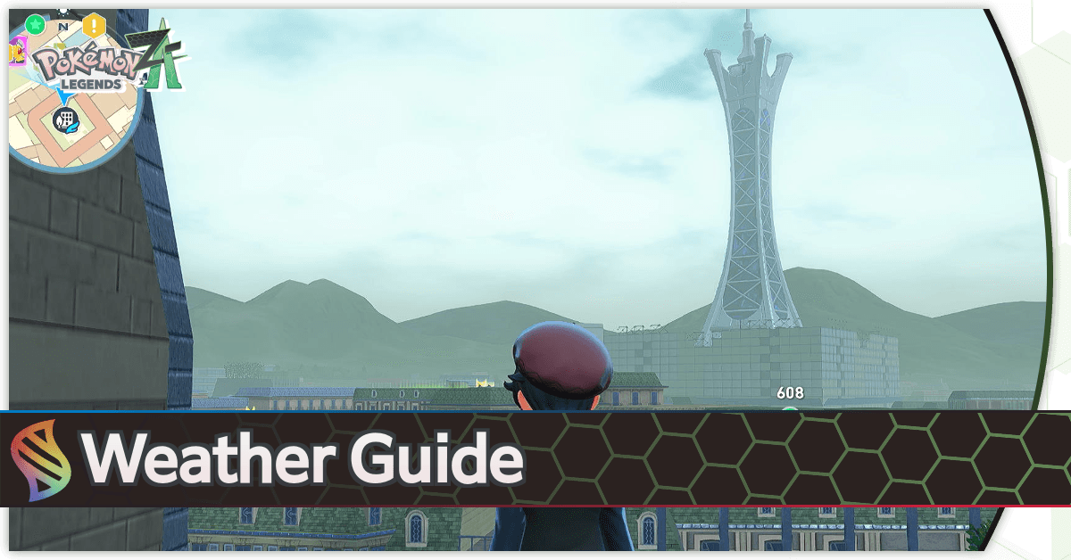 All Weather Effects and How to Change the Weather | Pokemon Legends: Z ...