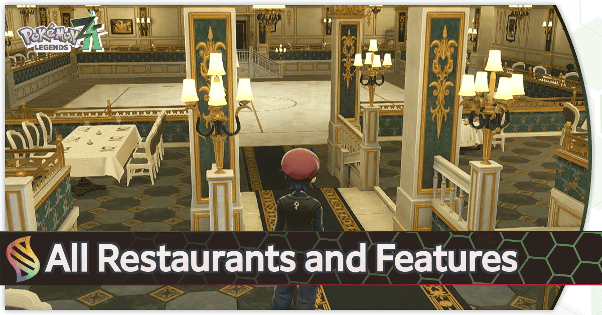 All Restaurant Locations | Pokemon Legends: Z-A｜Game8