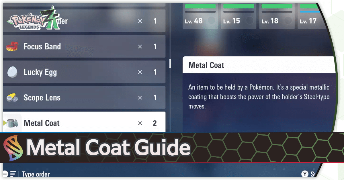 How to Get the Metal Coat and Pokemon it Evolves | Pokemon Legends: Z-A ...
