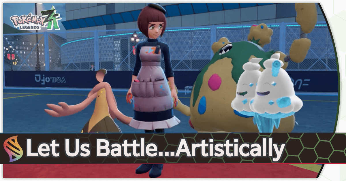 Let Us Battle...Artistically Walkthrough (Side Mission 96) | Pokemon ...