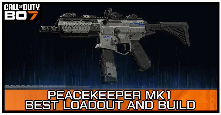 Peacekeeper MK1 Best Loadout and Build | Call of Duty Black Ops 7 (BO7 ...