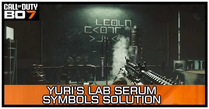 Yuri's Lab Serum Symbols Solution | Call of Duty Black Ops 7 (BO7)｜Game8