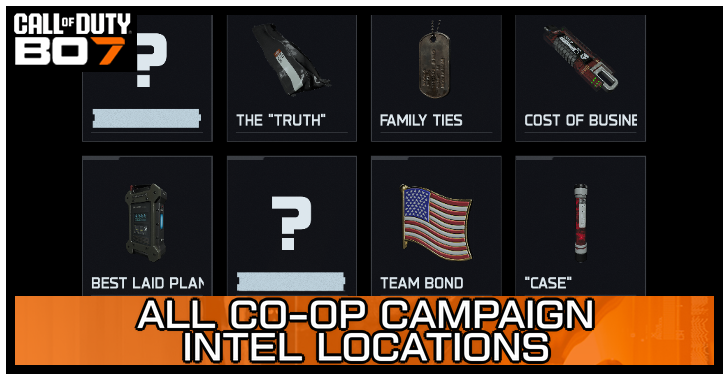 All Co-Op Campaign Intel Locations | Call of Duty Black Ops 7 (BO7)｜Game8
