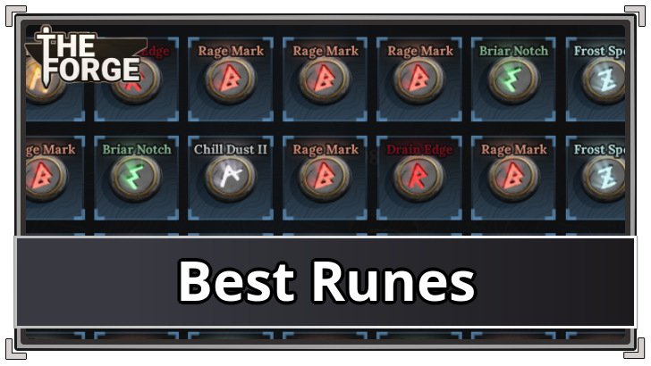 Best Runes Tier List (February 2026) | The Forge｜Game8