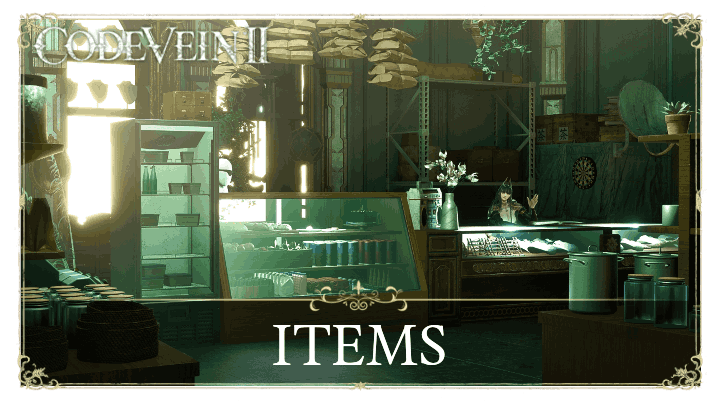 List of All Items | Code Vein 2｜Game8