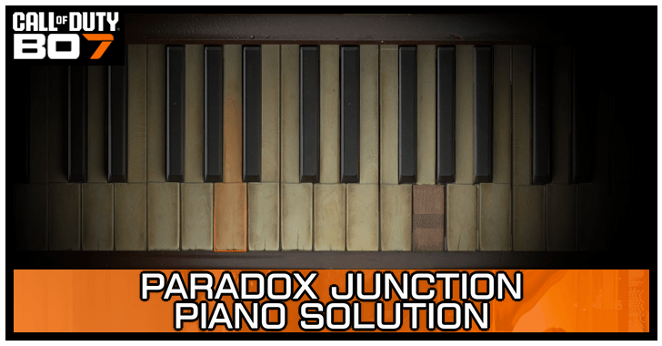 Paradox Junction Piano Puzzle Solution | Call of Duty Black Ops 7 (BO7 ...