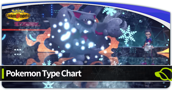 Pokemon Type Chart: All Strengths and Weakness Matchups | Pokemon ...