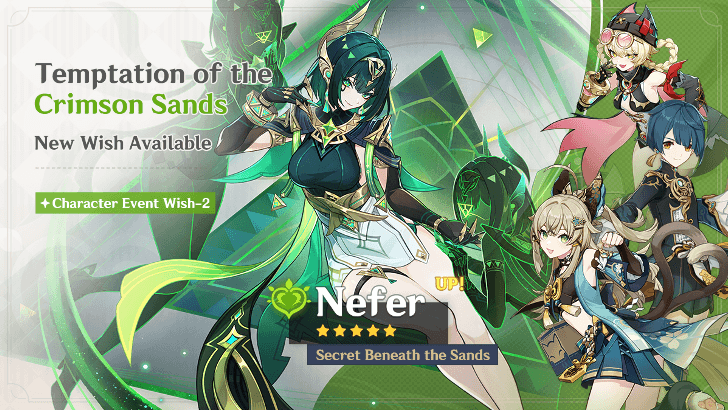 Nefer Banner Dates and Characters | Genshin Impact｜Game8