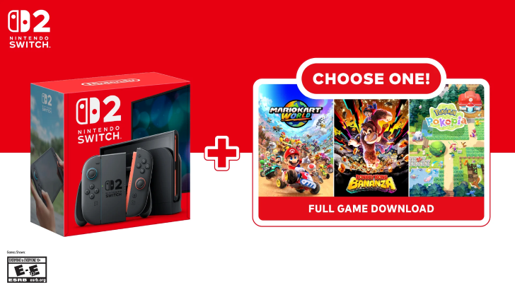 Switch 2 "Choose Your Game" Bundle Features Mario Kart World, Pokémon ...